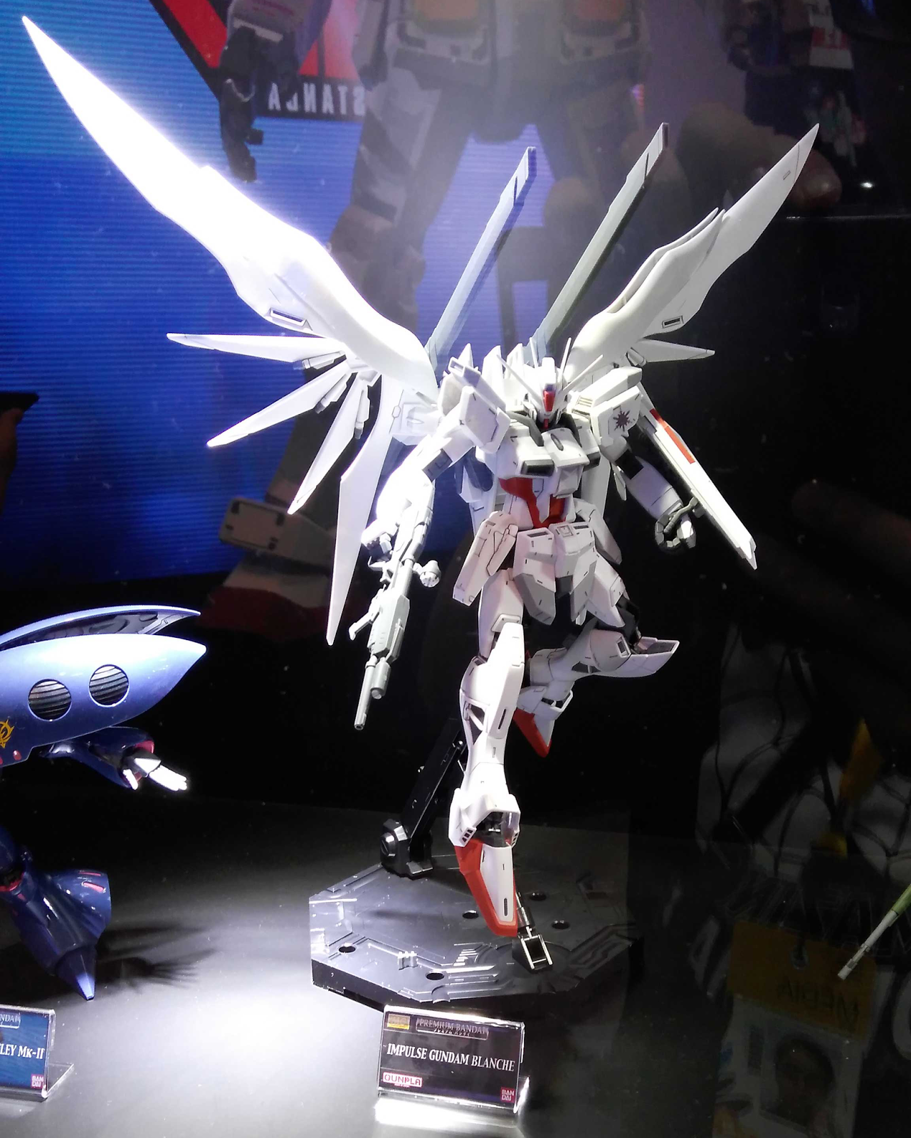 GUNDAM GUY: P-Bandai Exclusive: MG 1/100 Impulse Gundam Blanche - On ...
