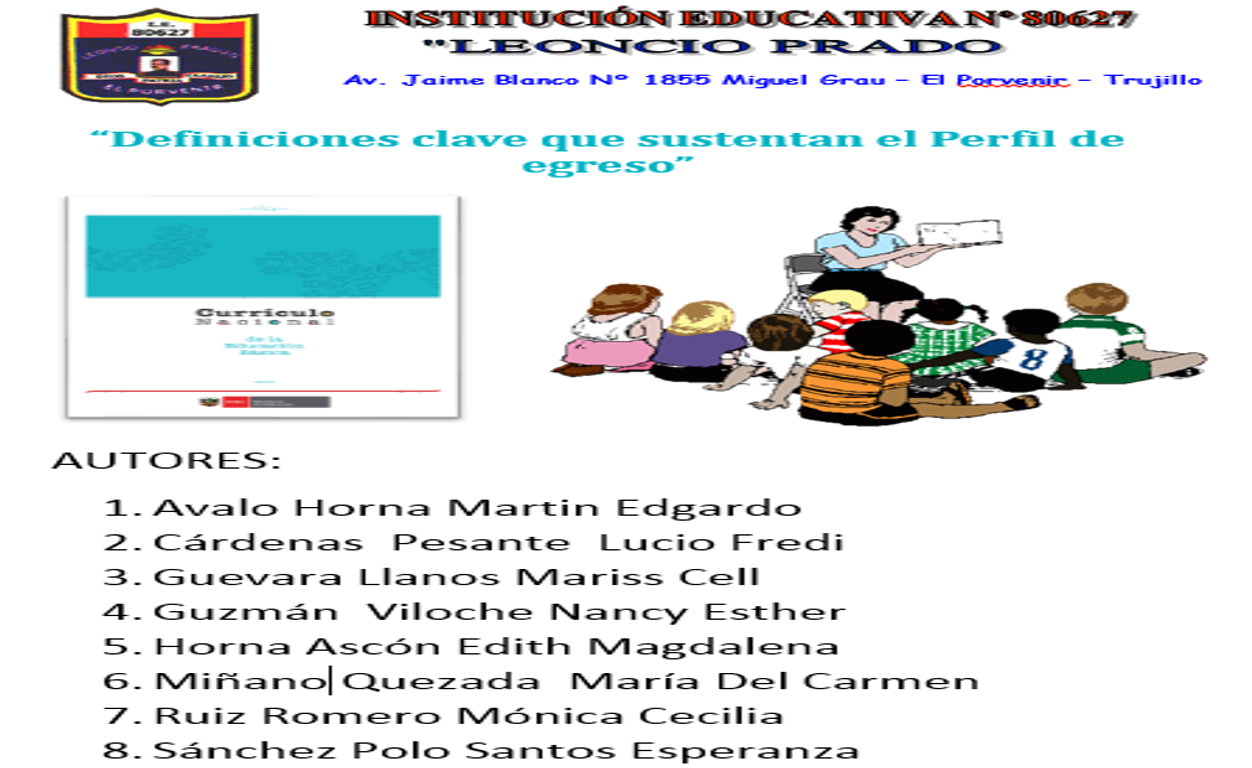 Definiciones claves del perfil de egreso