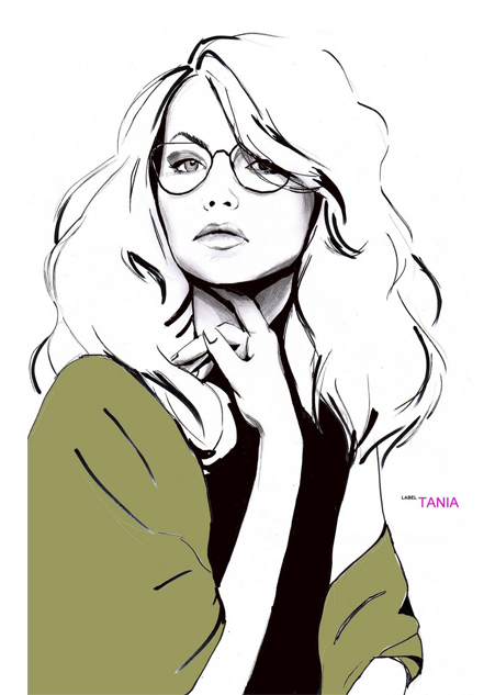 .: Tania Label Fashion Illustrations