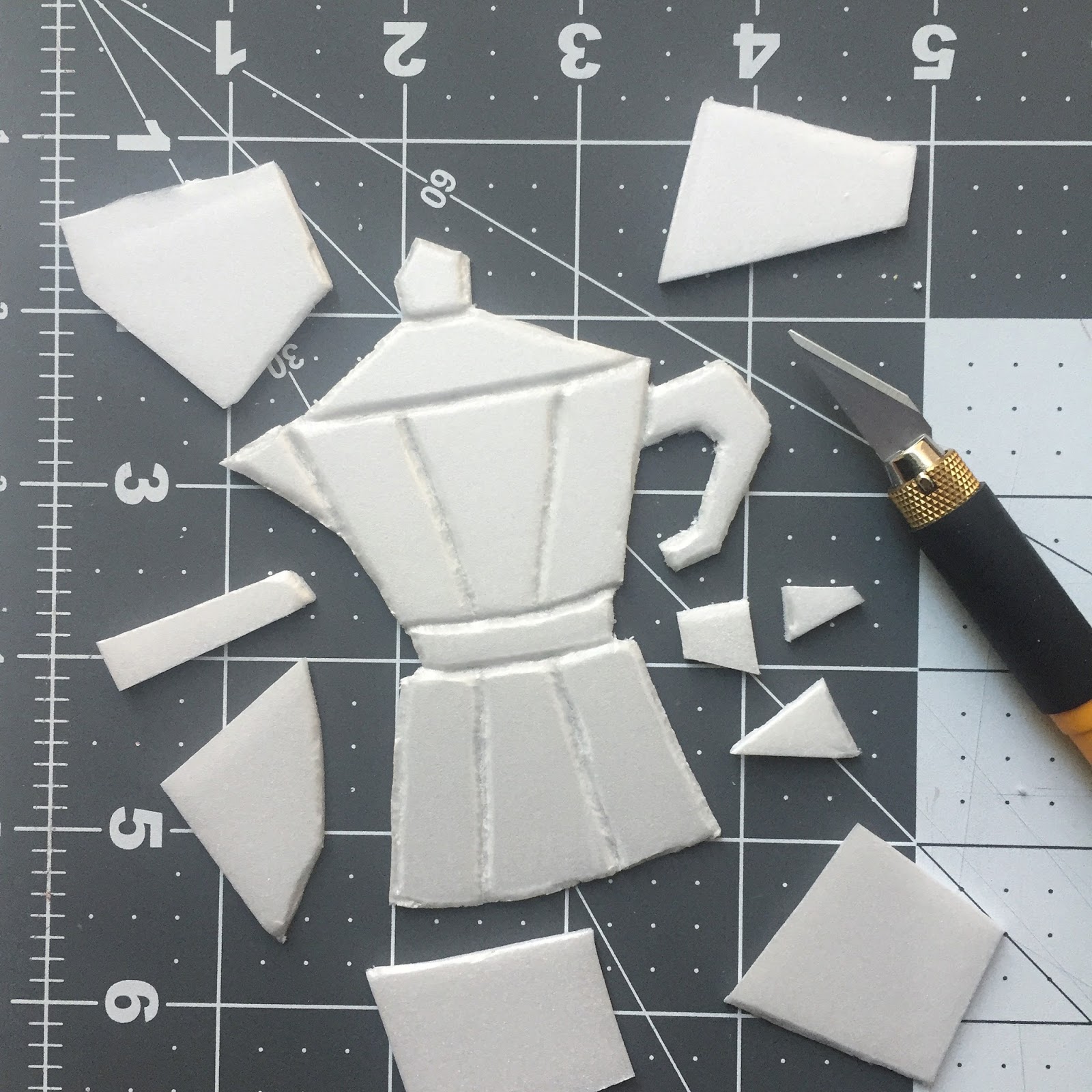 Crafty Lumberjacks: Espresso Estamp-o.