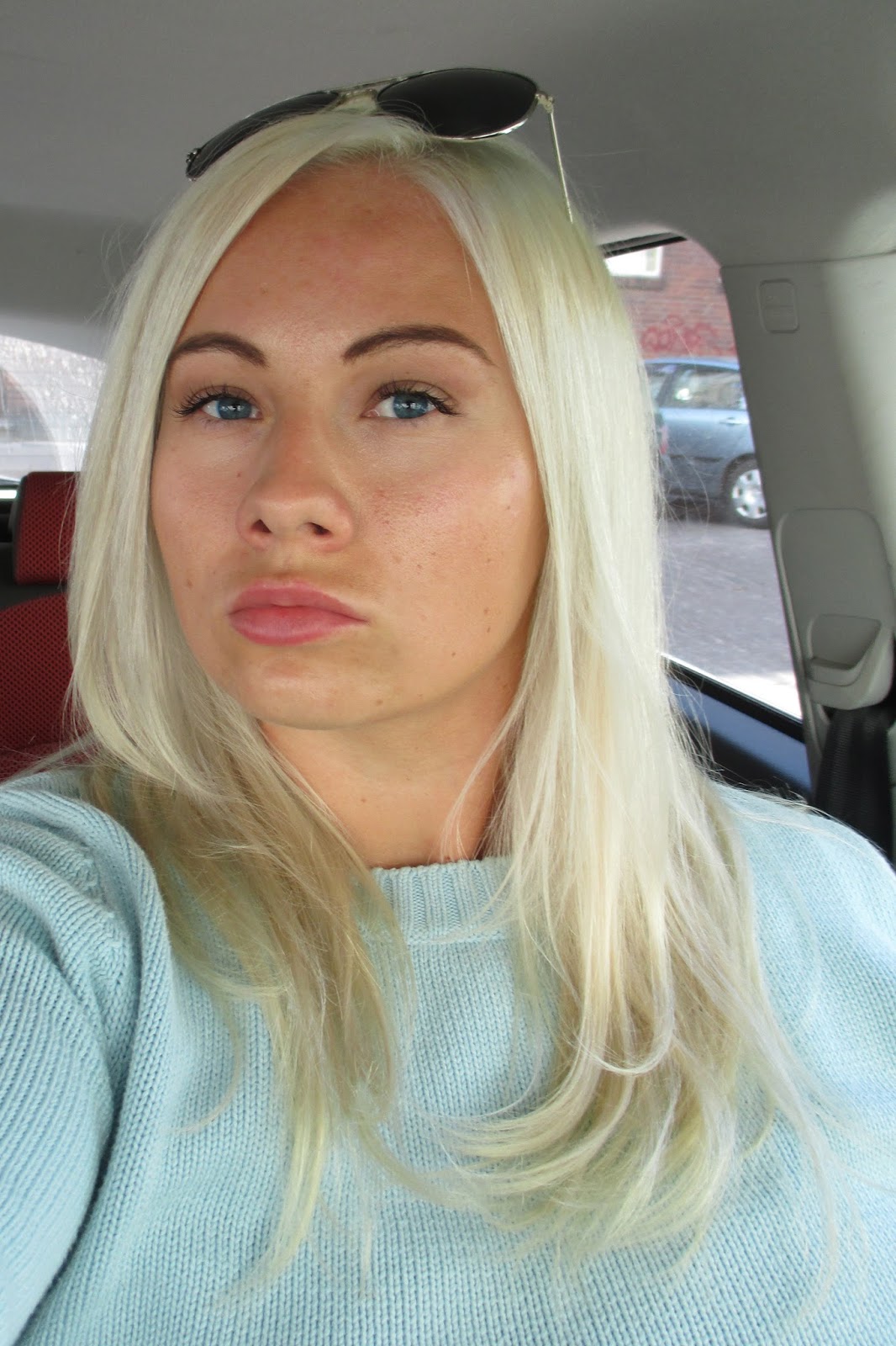 Vicky's Modeblogg: Ego after the hair dresser