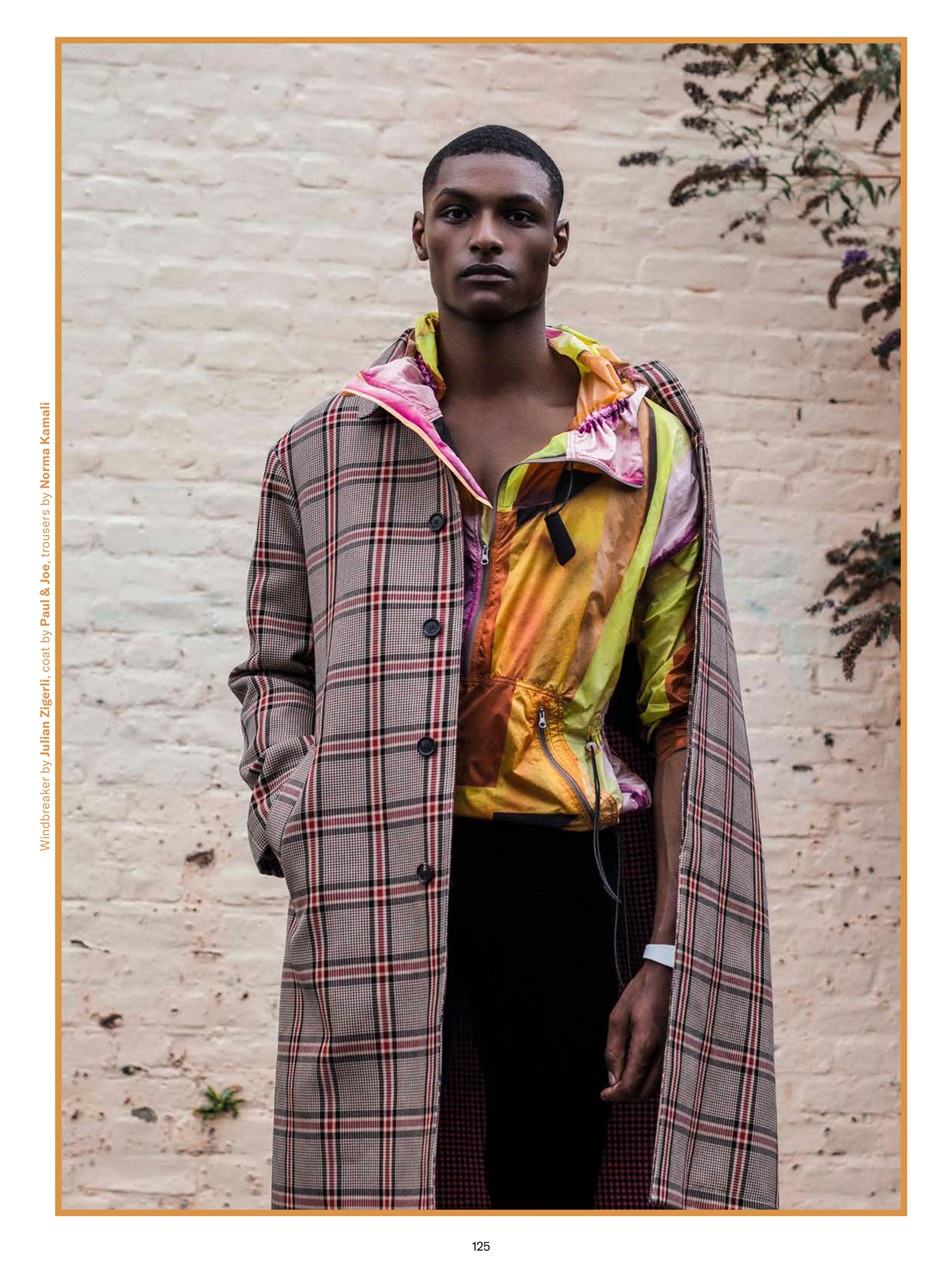 James O'Doherty retrata el más colorido estilo de otoño para Gay Times ...