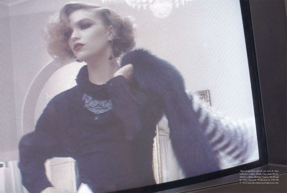 fashion production: steven meisel