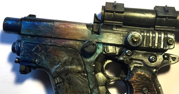 ALIEN BLASTER CONCEPT ART AND PROP DESIGN | Black Fly Productions