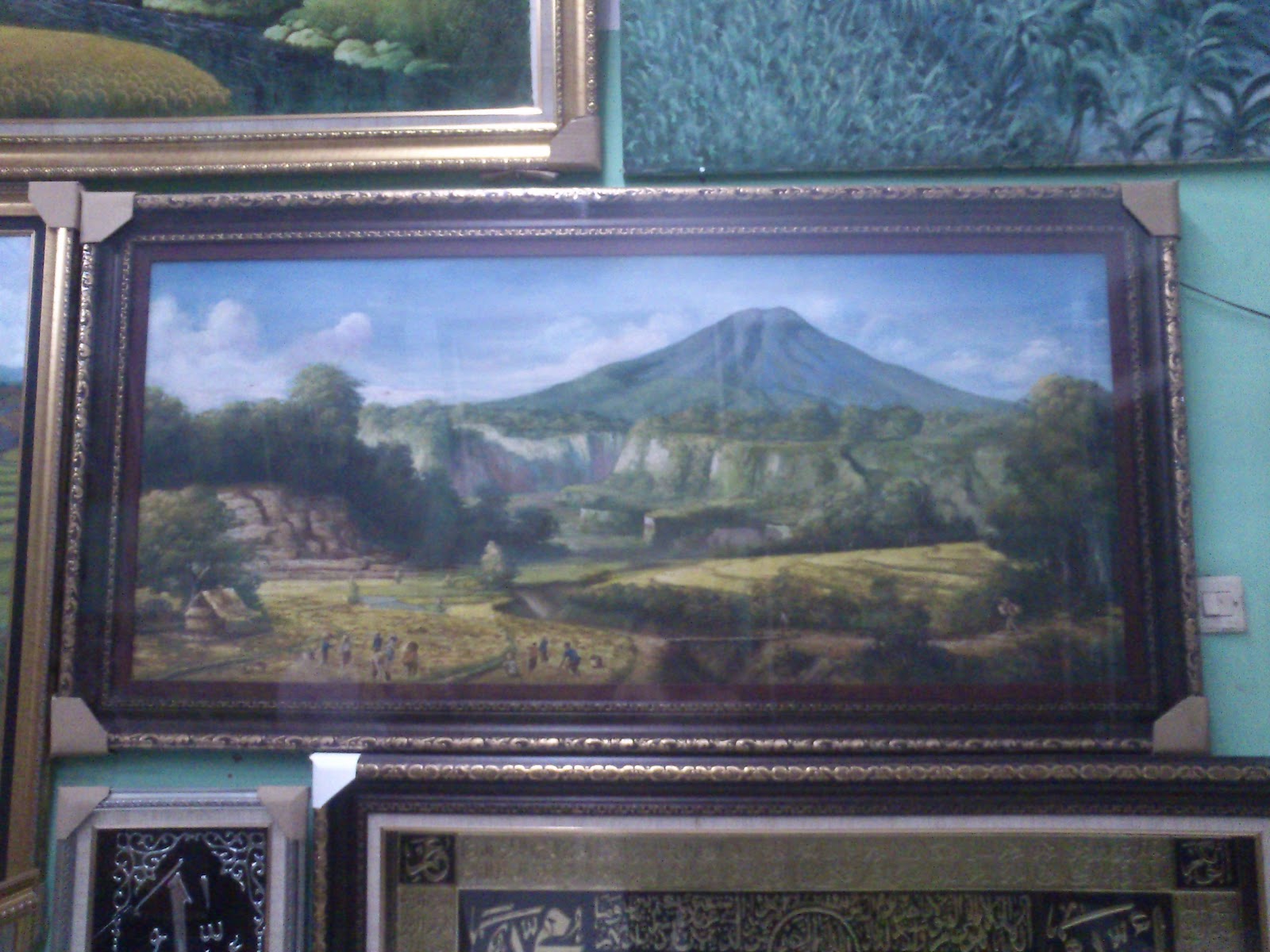 Nita Frame: lukisan pemandangan alam