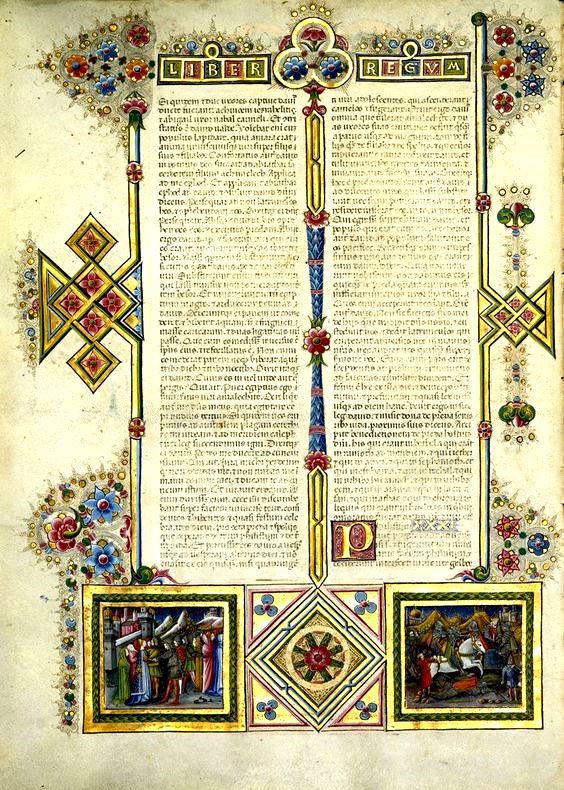 A Través del Uniberto: El arte de los manuscritos iluminados medievales