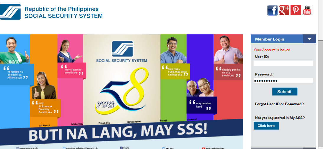 My Online Ideas: How To Unlock SSS Online Account?