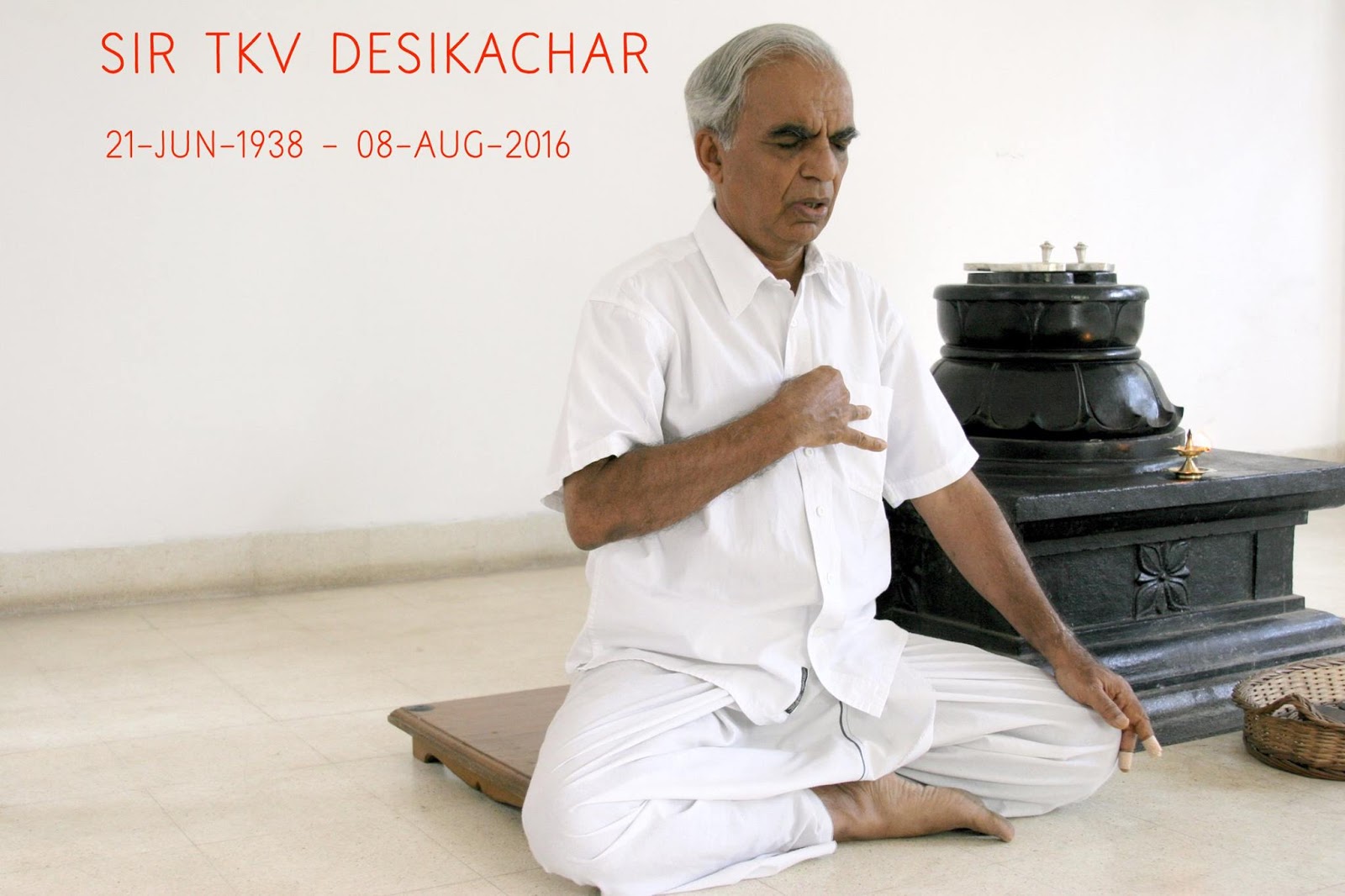 TKV Desikachar: An Appreciation | Yoga Exercises for Healthy life