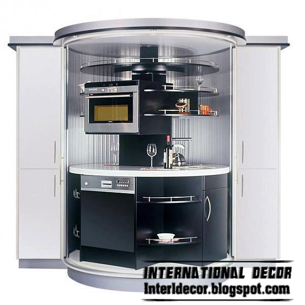 Cabinets modules designs for small kitchens - small cabinets designs