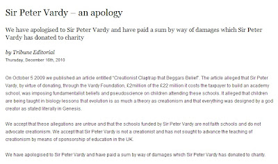 The Faith Fruitcake: The curious case of Peter Vardy