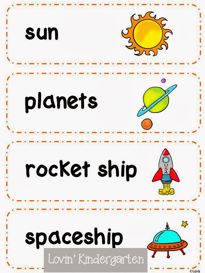 Lovin' Kindergarten With Mrs. Lindsey: Our Space Week {with Freebie ...