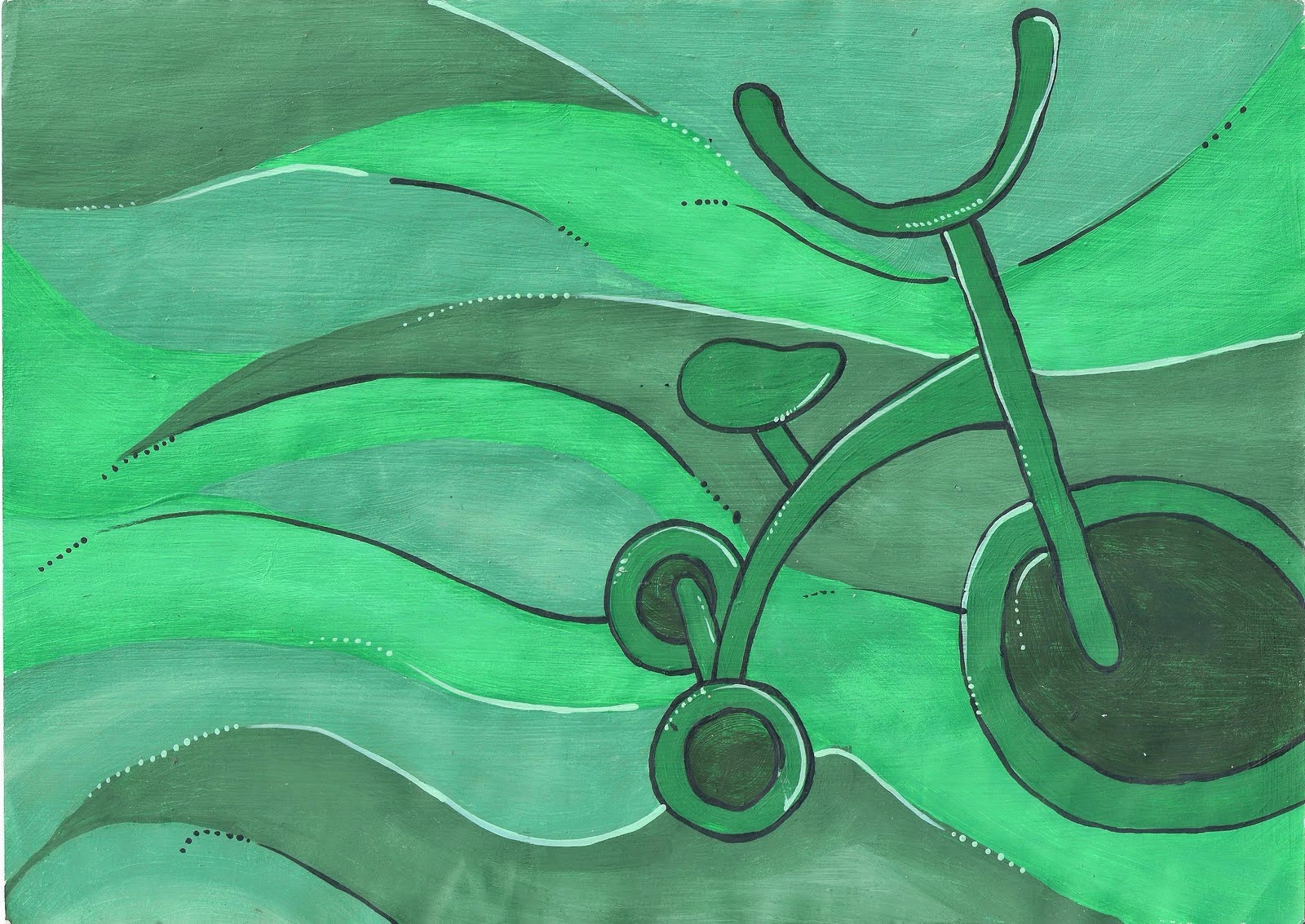 San Diego - 6° Grado: Obras con tratamiento monocromático