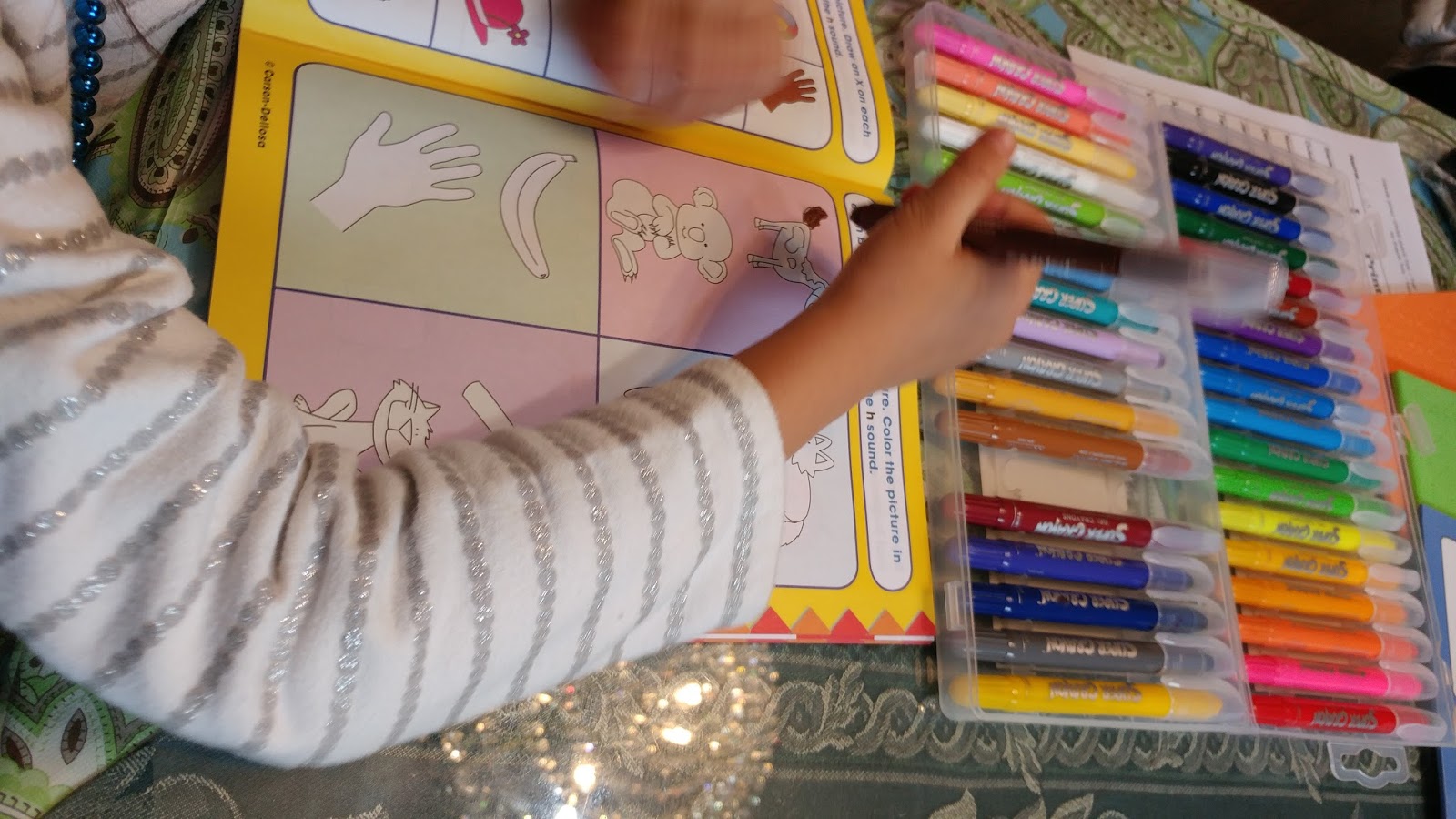 The Roving Reviewer: US Art Supply Super Crayons 36 Colors Review