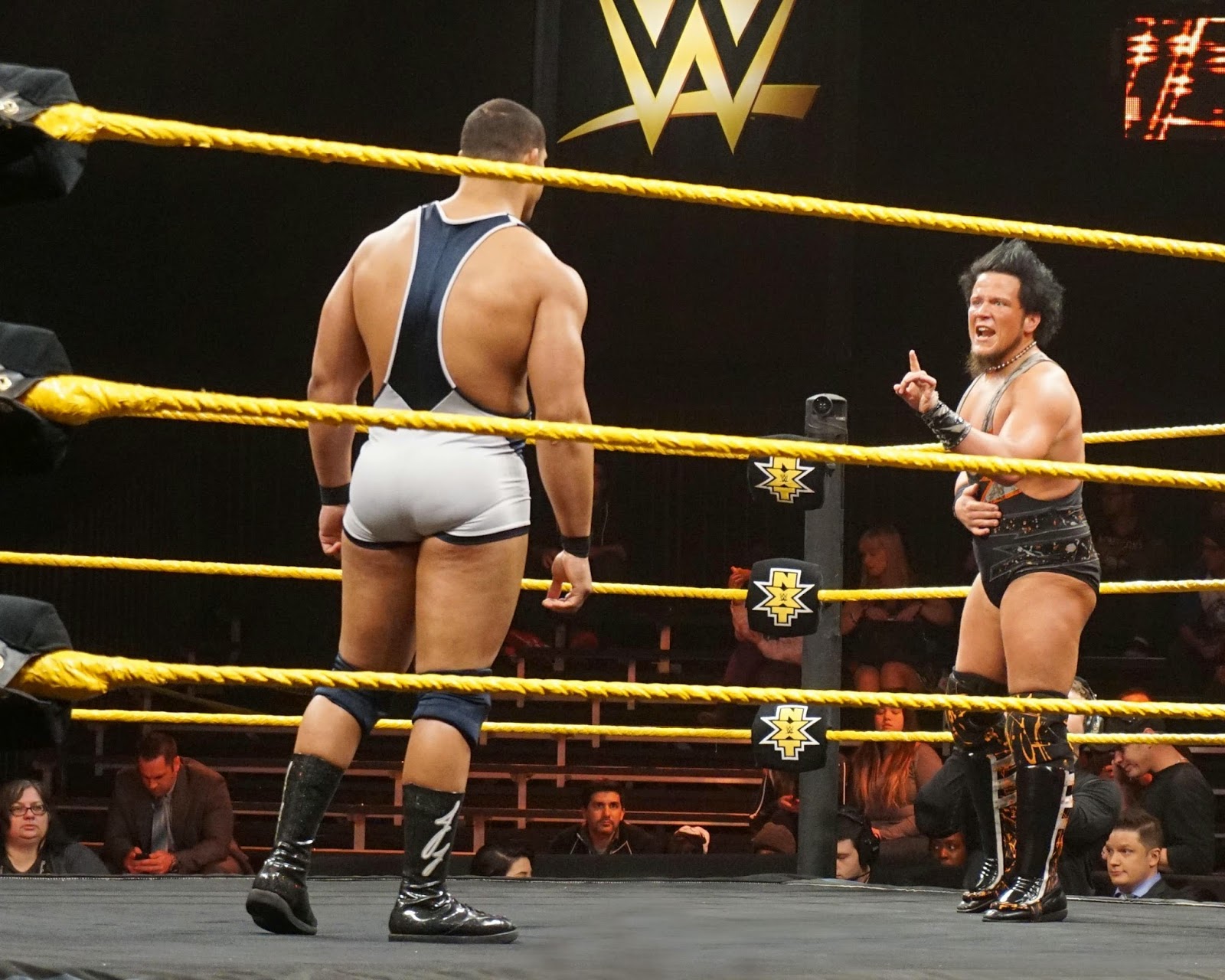 NXT Full Sail TV Taping 1-15-15 ~ Masons Ringside View