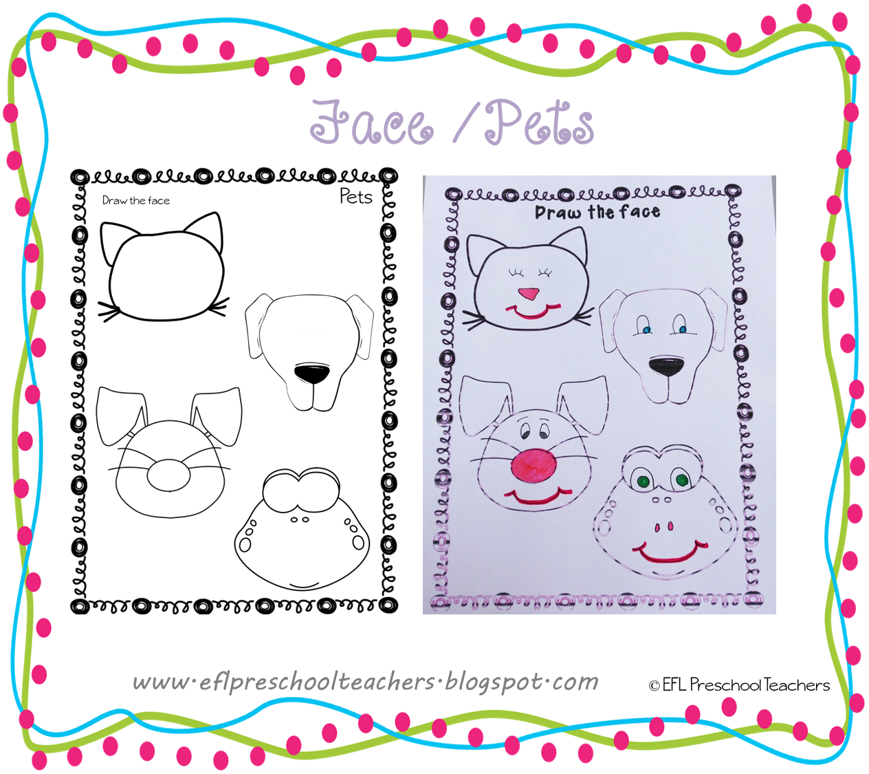 ESL/EFL Preschool Teachers: Face Teaching Materials for the Preschool ELL