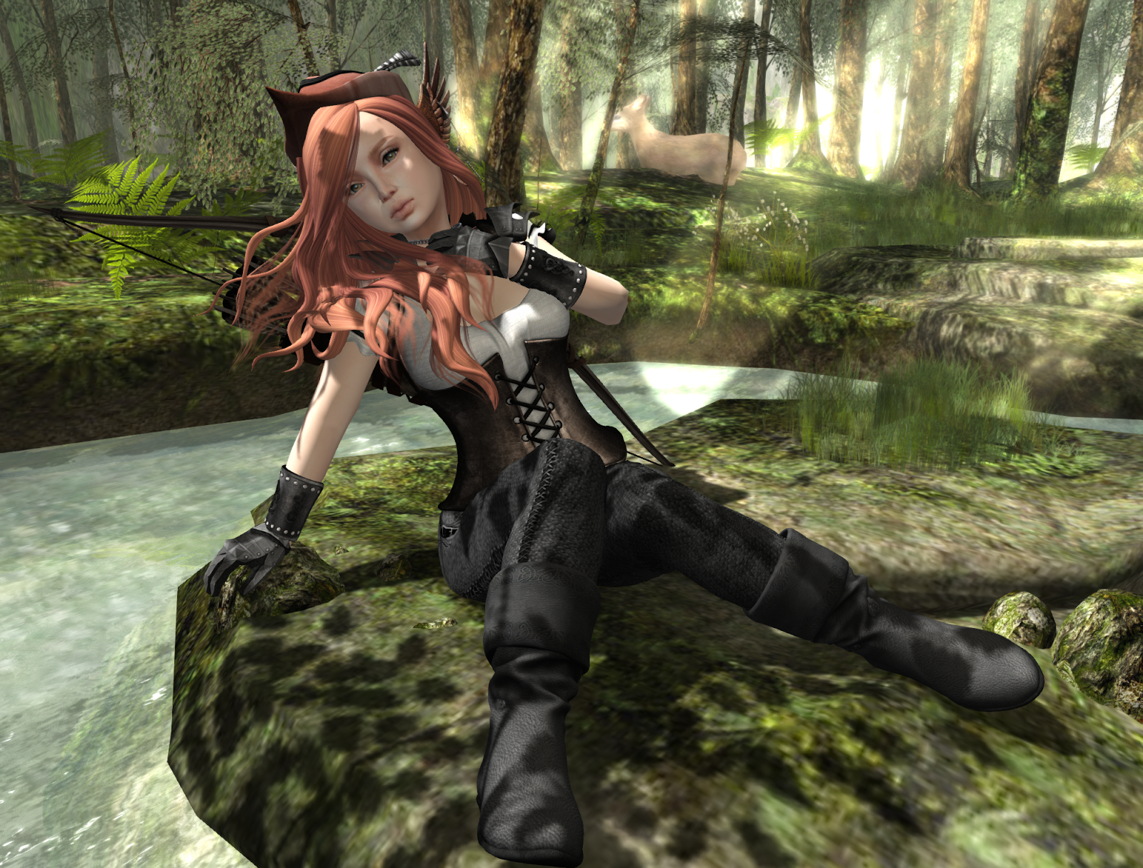 The huntress - ELDER SCROLLS ONLINE POST! - The Skyclad Fashionista