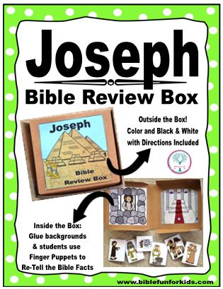 Bible Fun For Kids: Joseph Preschool Projects