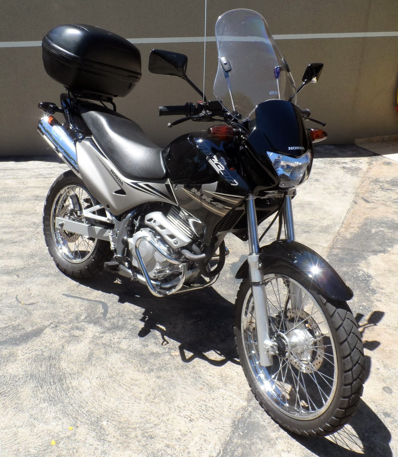 .: Vende-se - Motocicleta Honda 400cc Modelo Falcon NX4 Ano 2008 ...