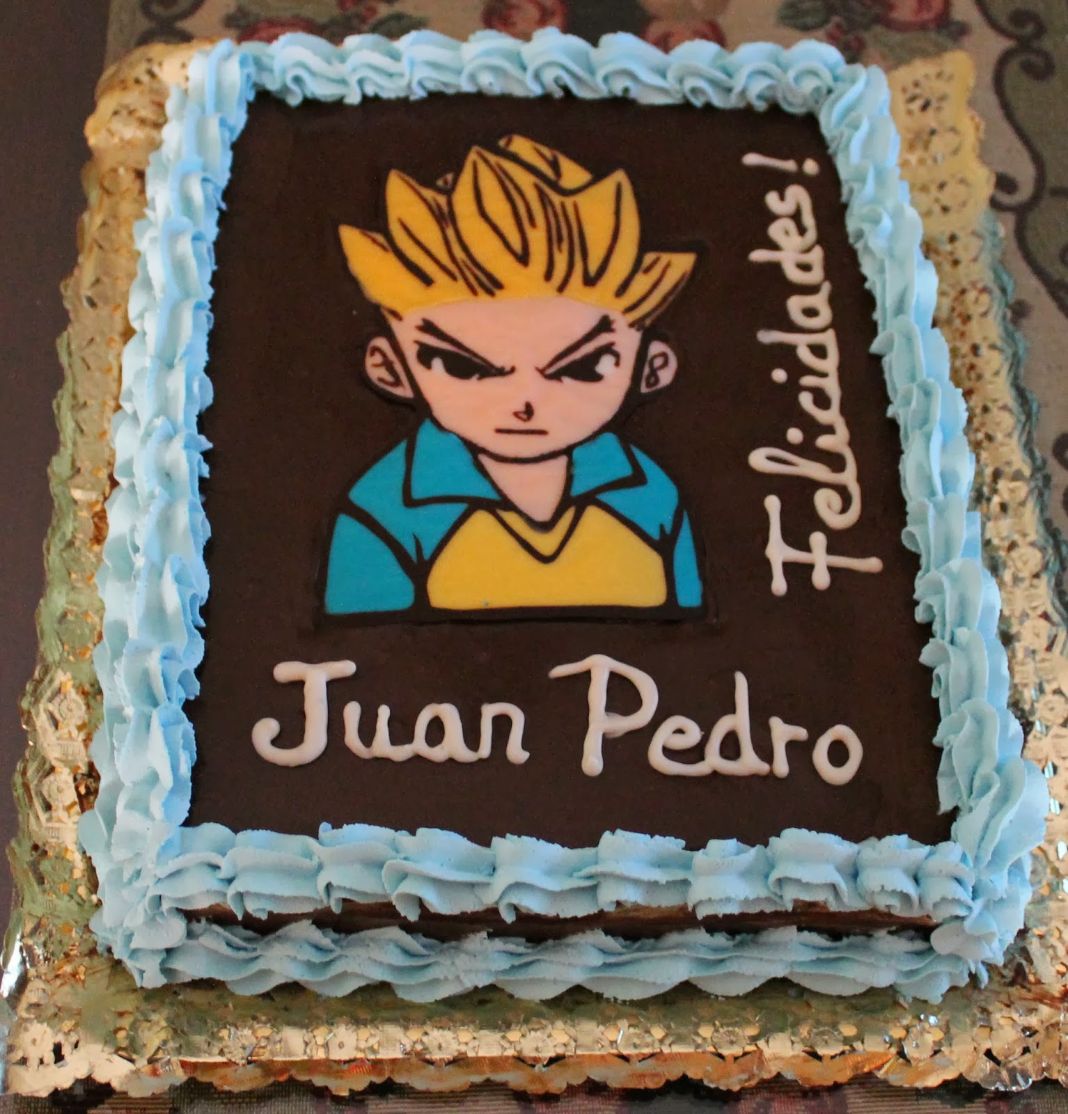 AZUCAR Y PASION: TARTA "INAZUMA ELEVEN"