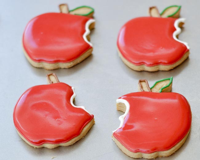 Beki Cook's Cake Blog: Cinnamon Apple Cut-Out Cookies {Recipe}