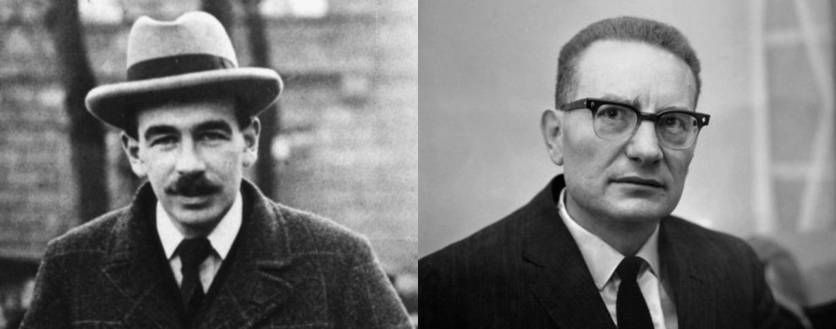 Information Transfer Economics: Keynes versus Samuelson