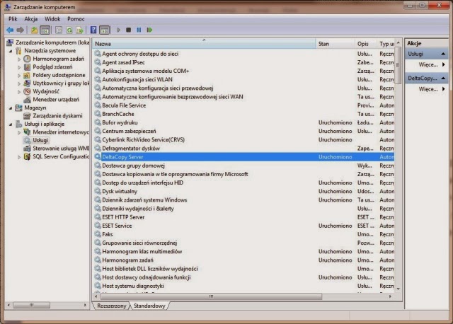 Rodziewicz: DeltaCopy – instalacja oraz konfiguracja