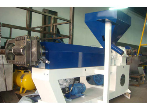 RECICLAGEM DE PLASTICOS: EXTRUSORA 100MM PARA PP/PE(GRANULADOS) 047 ...