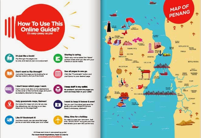 แจกฟรี คู่มือท่องเที่ยวปีนัง (Travel Guides PENANG) จากแอร์เอเชีย | พา ...