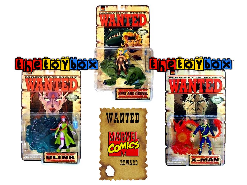 The Toy Box: Marvel's Most Wanted and Marvel Super-Villains Vault (Toy Biz)