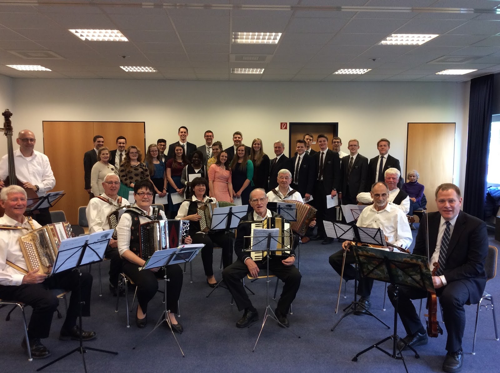 Elder Jesse Knight in Germany