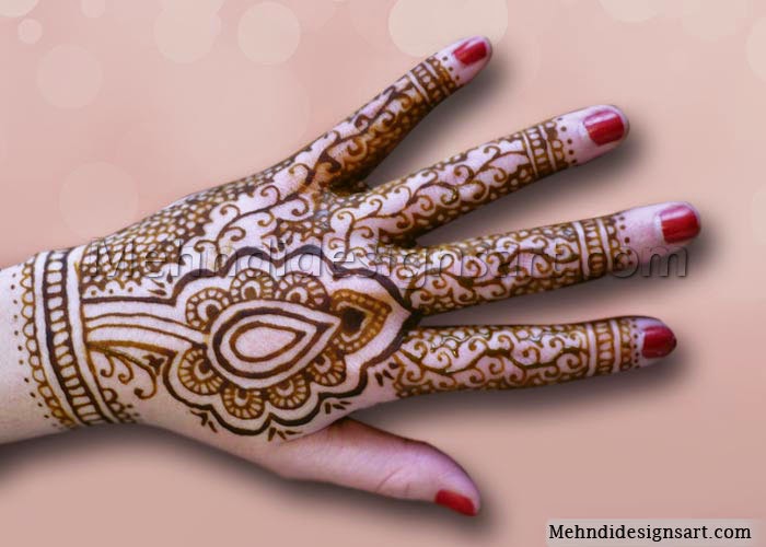Latest and Beautiful Pakistani Mehndi Designs ~ My All Styles
