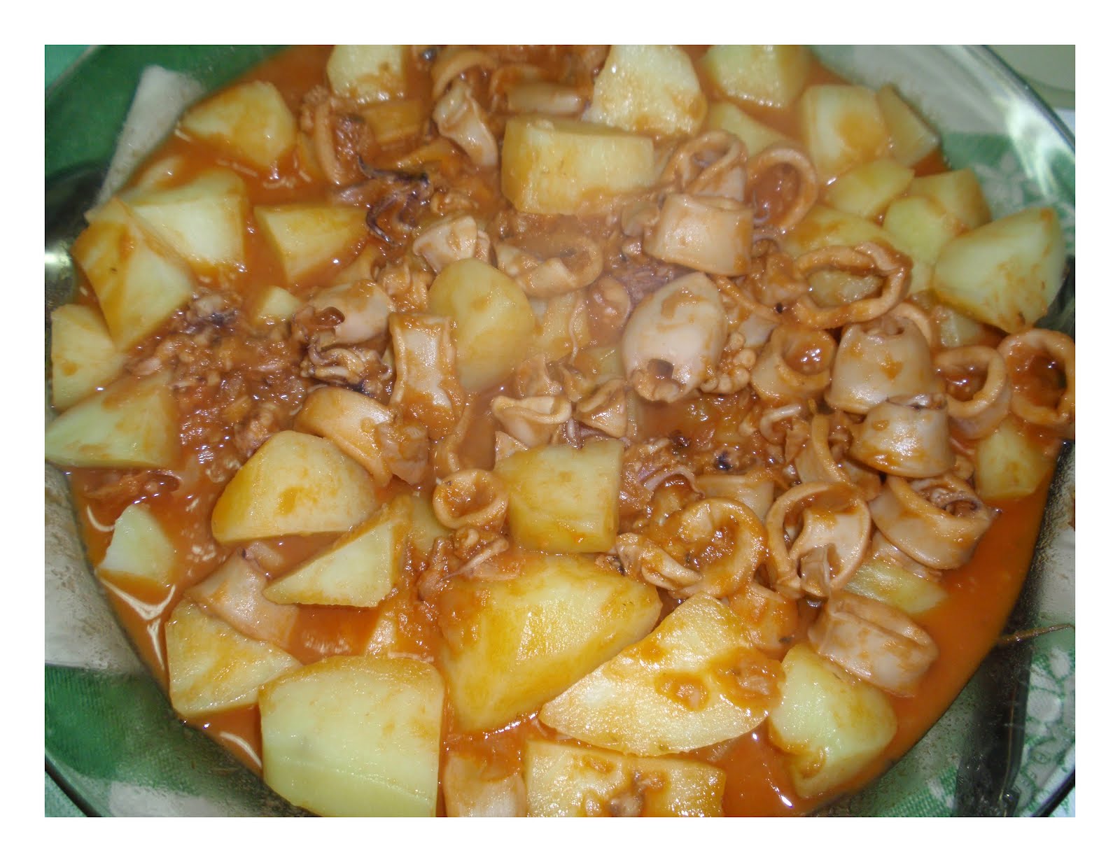 DoceMaisouMenos: LULAS GUISADAS COM BATATAS