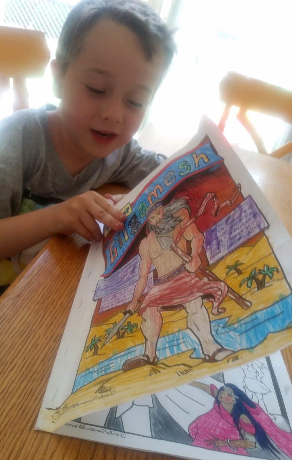 Glimmercat Education: Gilgamesh, Here We Go!