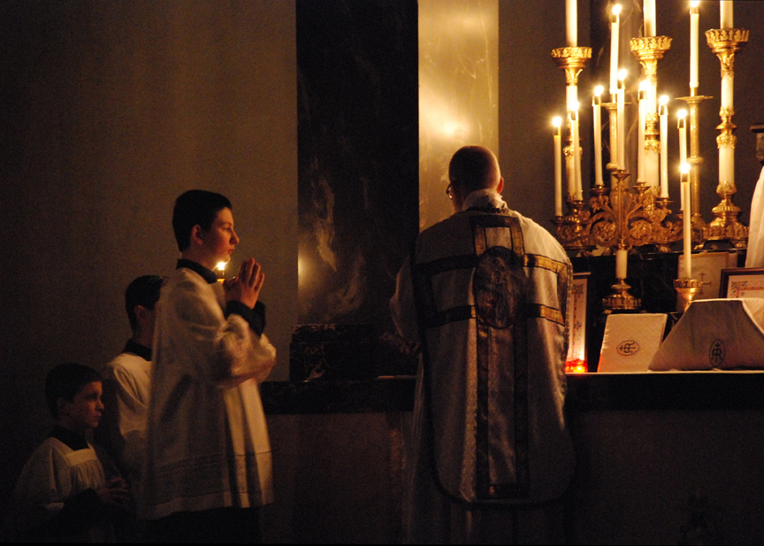 New Liturgical Movement: Rorate Mass at St Stephen’s in Portland ...