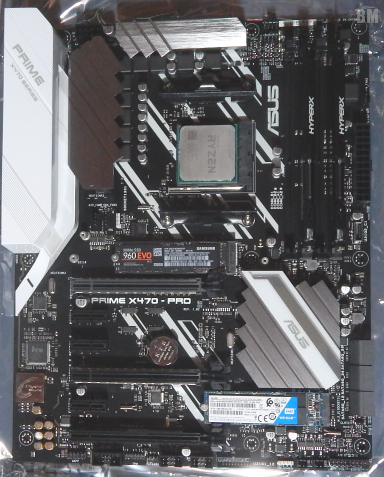 Unboxing e montagem: Placa-mãe Asus Prime X470-Pro