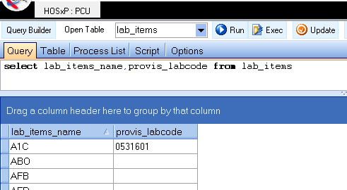 Report Hosxp & SQL Query: 2019