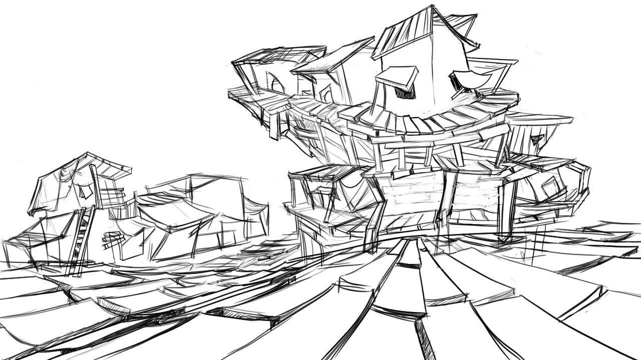 Art Of Khan: Rough layouts