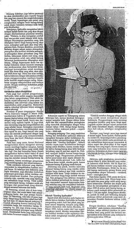 Sejarah-Jurnalisme-Politik-Kehumasan : “Gunting Syafruddin” 1950 ...