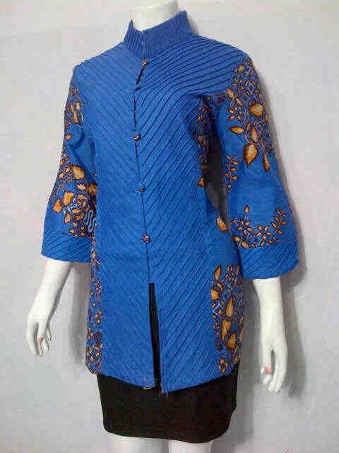 Batik Formal Kombinasi Untuk Baju Kantor | Utita Online Shop