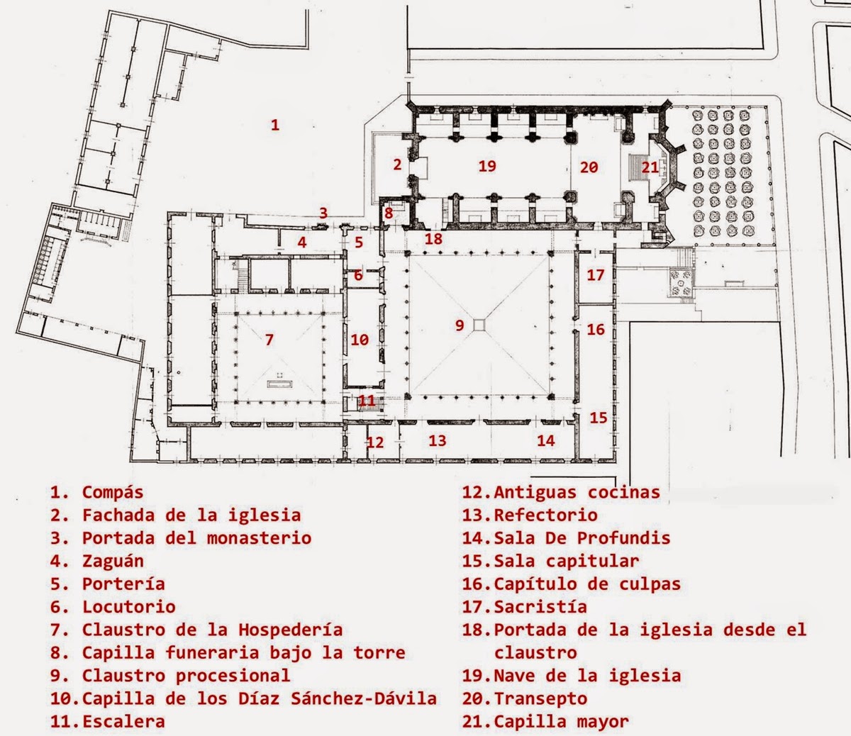 El monasterio jerónimo de Santa María de la Concepción en Granada