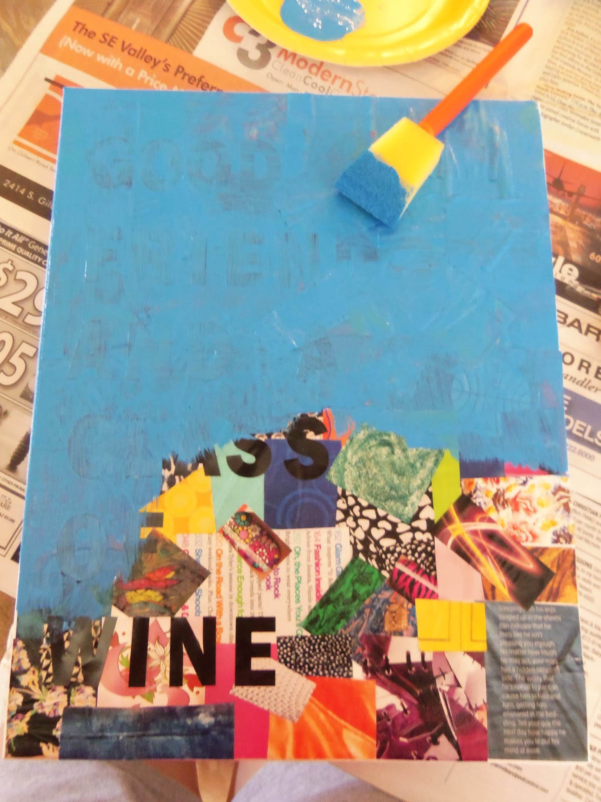 the house diaries: scrap, paint, peel, repeat