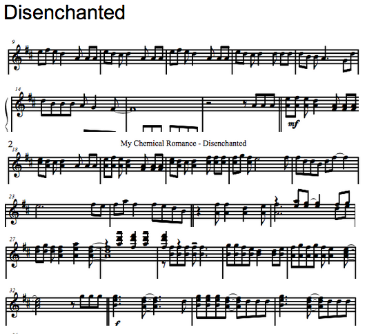 Free Flute Notes: Disenchanted