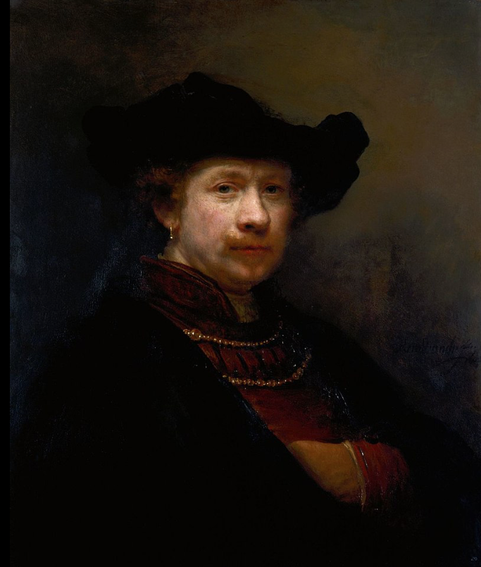 Rembrandt : Self Portrait