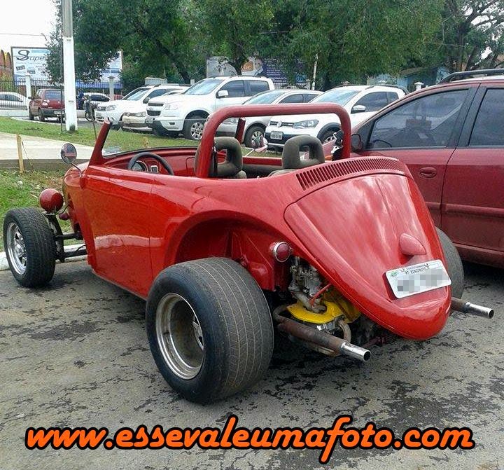 Registros Automotivos do Cotidiano: VW Fusca Custom "Roadster " 1969