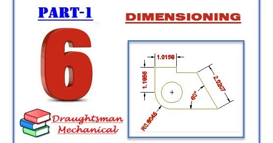 6.1 What is Dimensioning ? Types of Dimensioning ? डायमेंशन क्या है ...