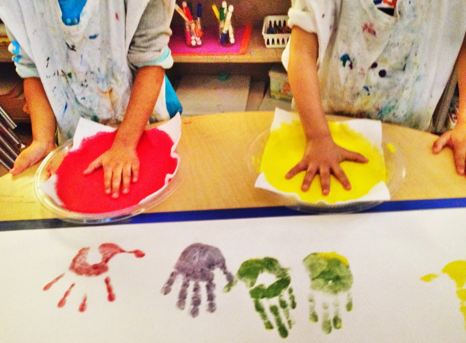 The Simplicity of Learning: Friendship Color Mixing