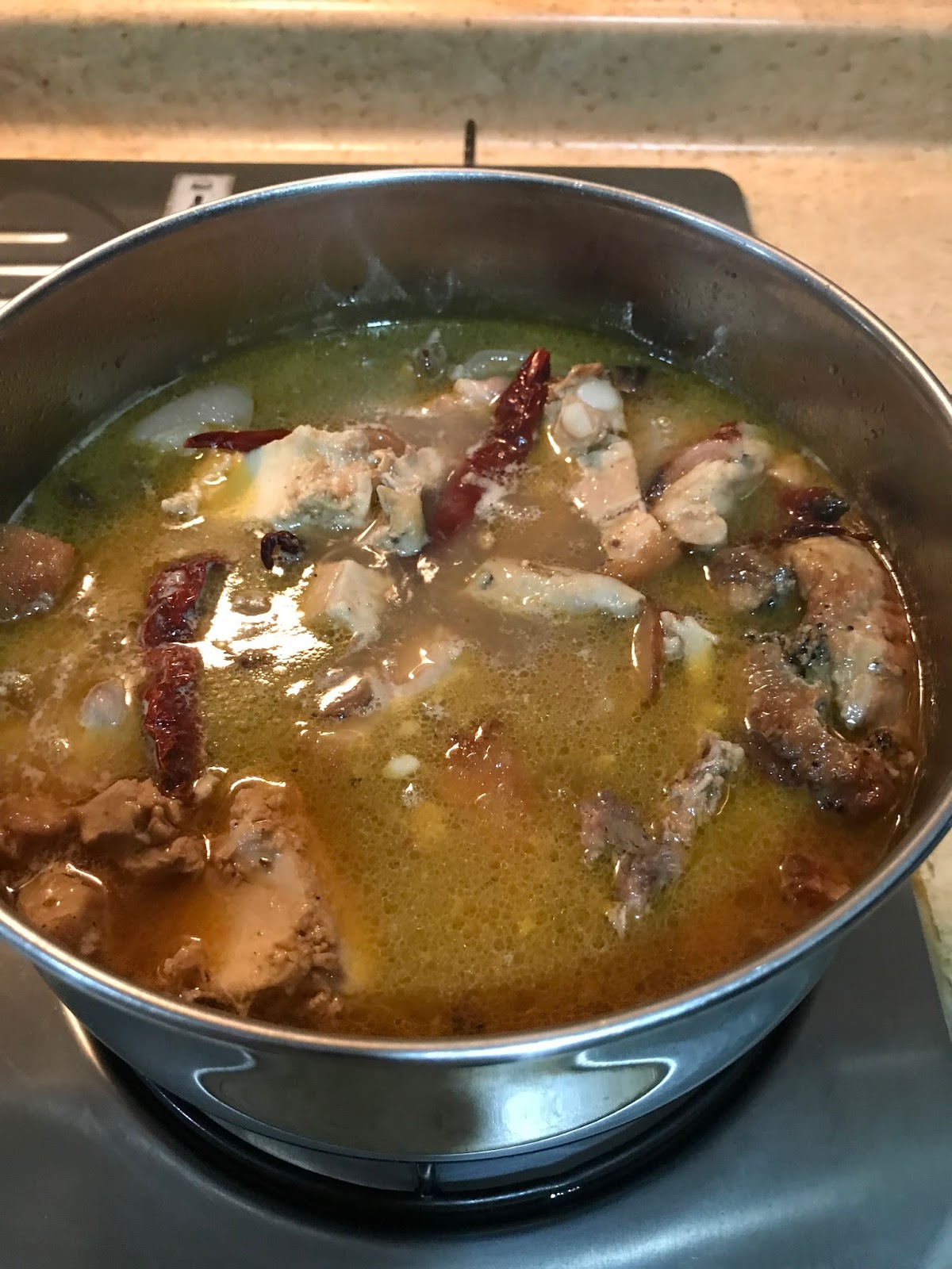 Spicy Sour Mustard Green Stew (Tua Chai / Choy Keok / Chai Boey)