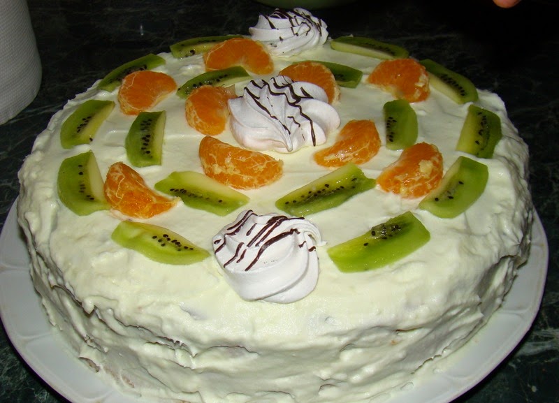 Recepti Sneza: vocna torta