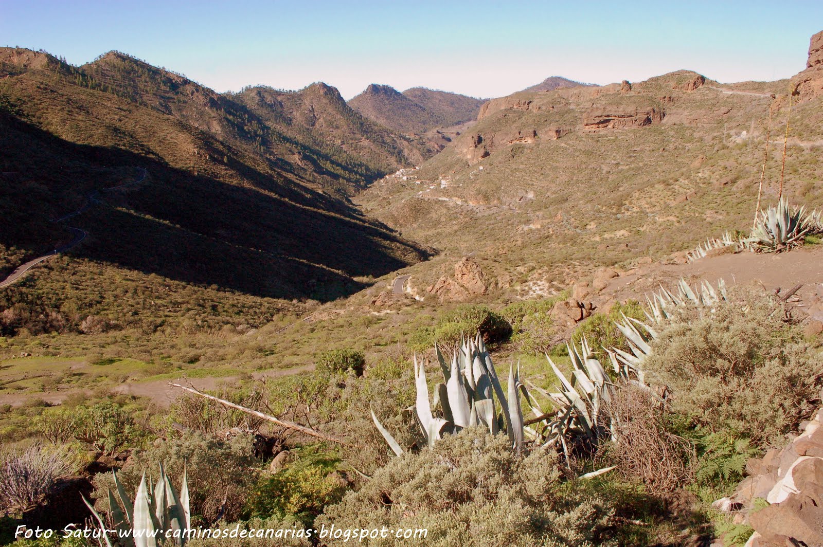 El Aserrador-Carrizal de Tejeda-Vega de Acusa - Caminos de Canarias