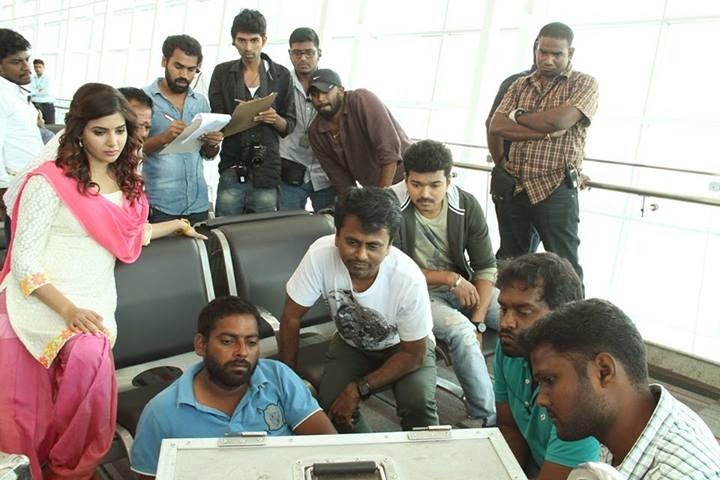 Vijay-Samantha's Kathi Movie Working Stills | Filmy Icon | Latest Film ...